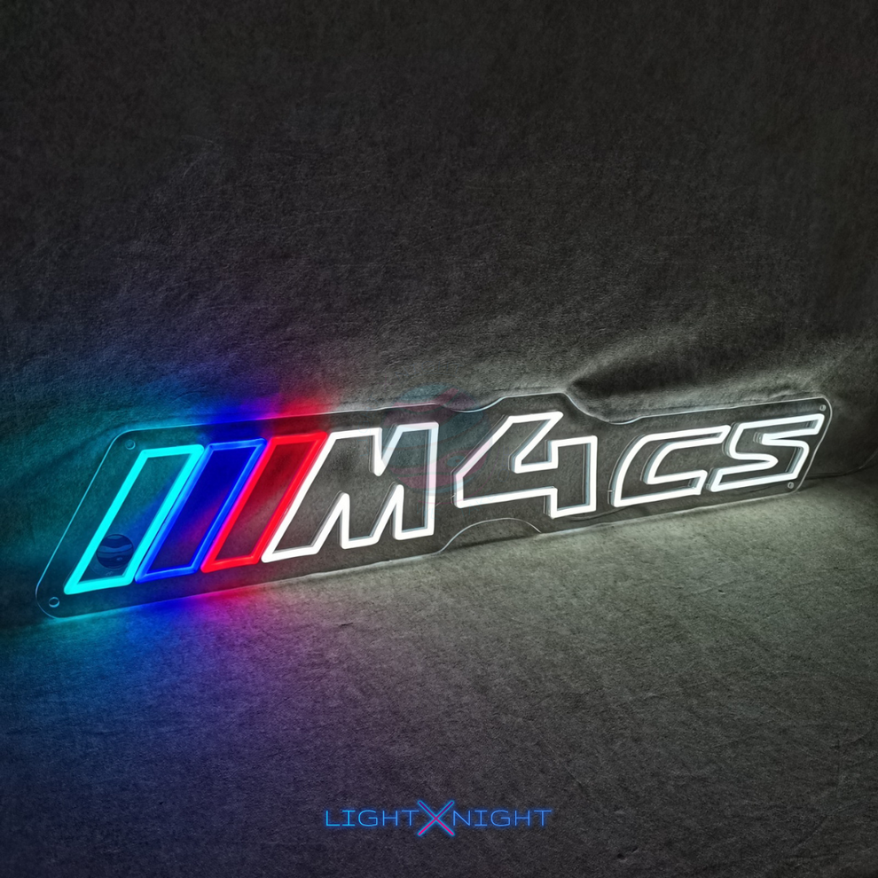 Light X Night - BMW M4 Cs Neon Sign