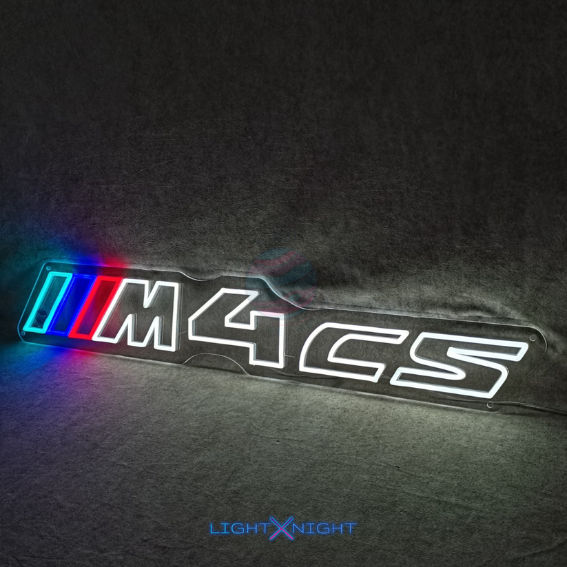 Light X Night - BMW M4 Cs Neon Sign