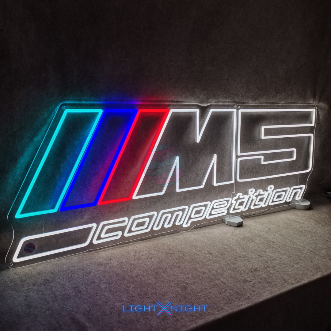 Light X Night - BMW M5 Competition Neon Sign