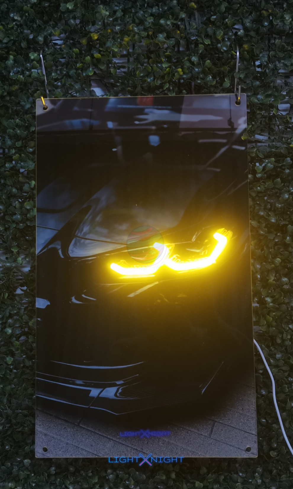 BMW M3 Neon Poster – Light X Night