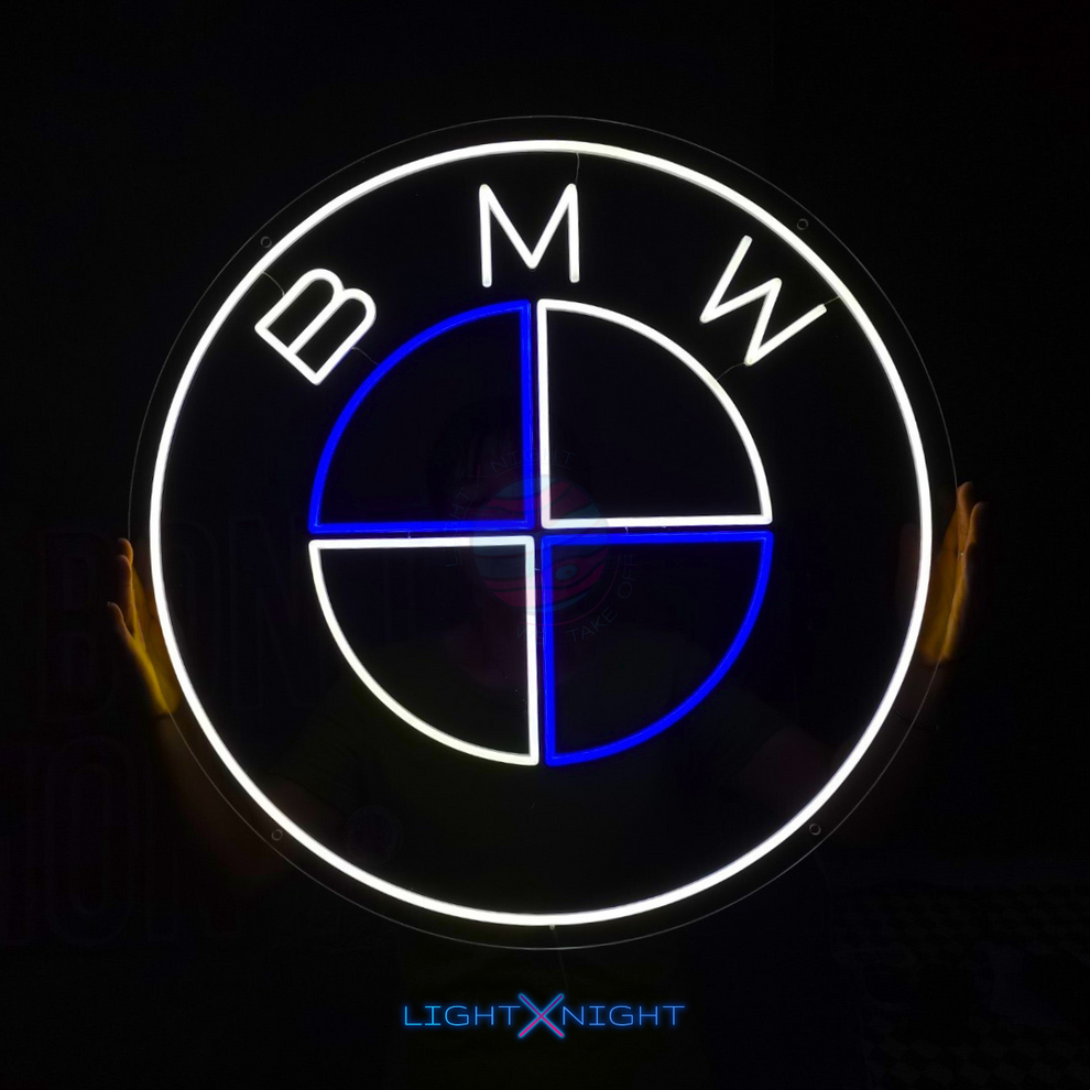 Light X Night - "BMW" Neon Sign