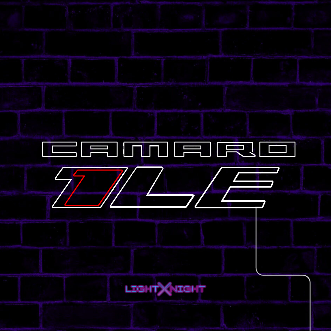 Camaro 1LE Neon Sign – Light X Night
