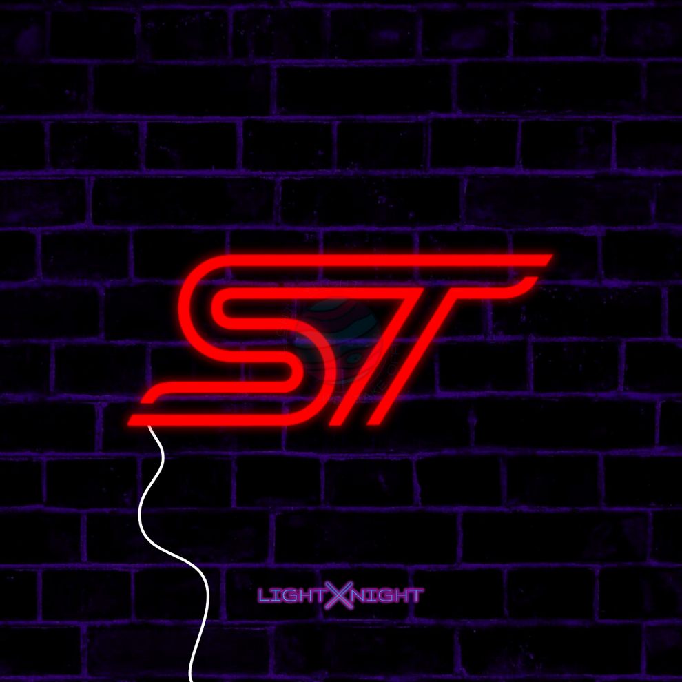 Light X Night - Ford ST Outline Neon Sign