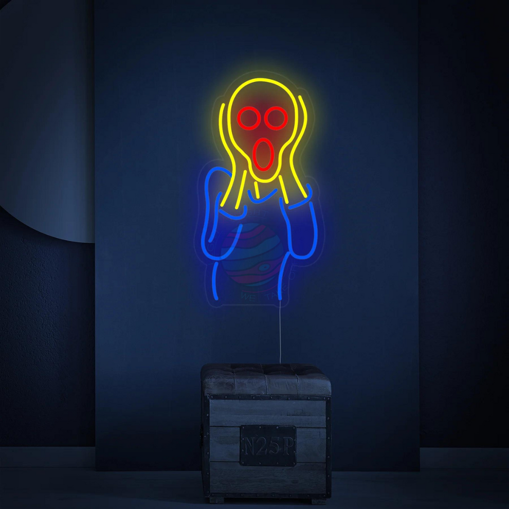 Light X Night - The Scream Edvard Munch Neon Sign