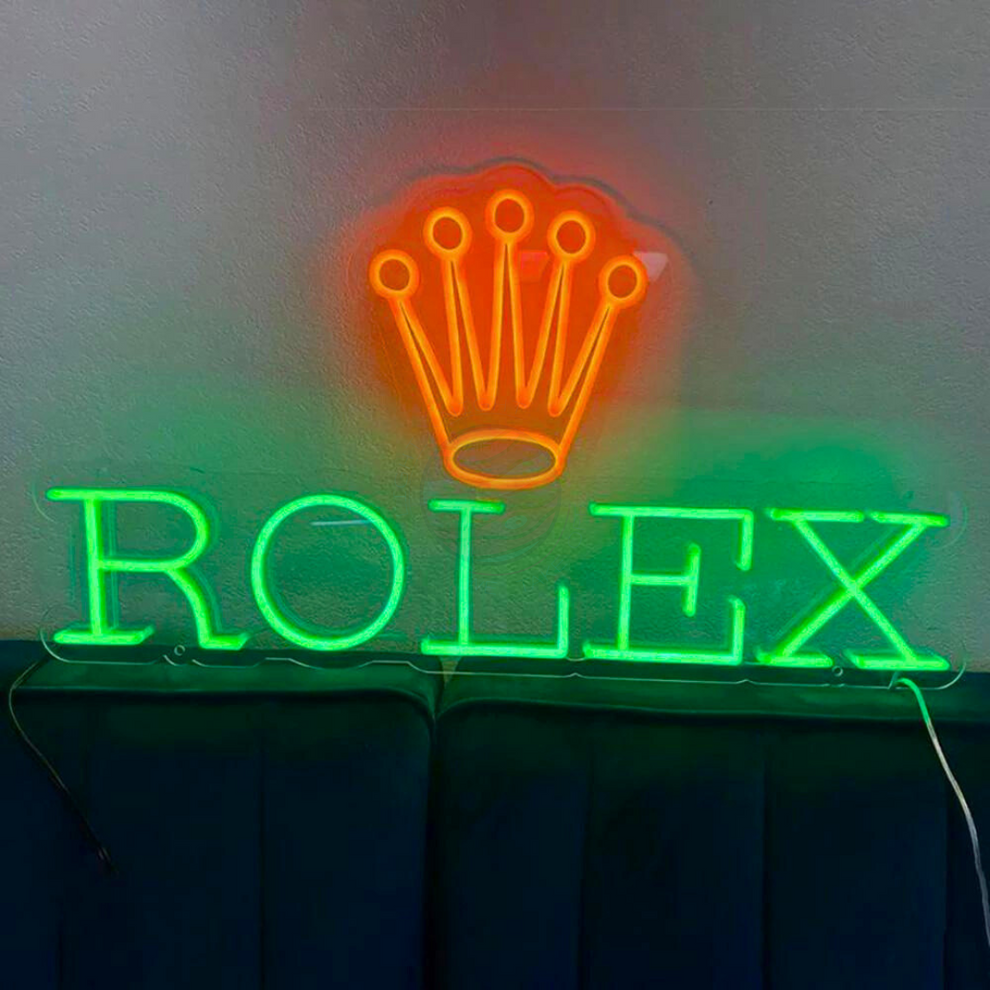Light X Night - Rolex Neon Sign