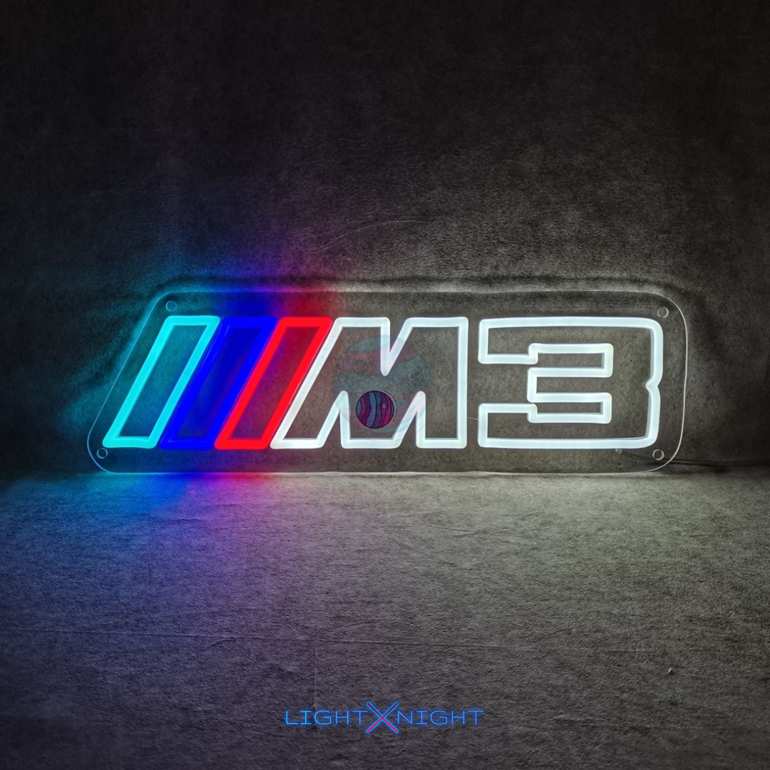 Light X Night - BMW M3 Neon Sign