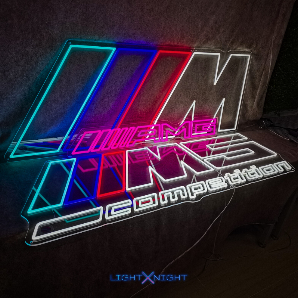 Light X Night - BMW M5 Competition Neon Sign