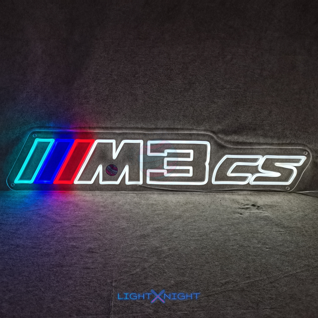 Light X Night - BMW M3 CS Neon Sign
