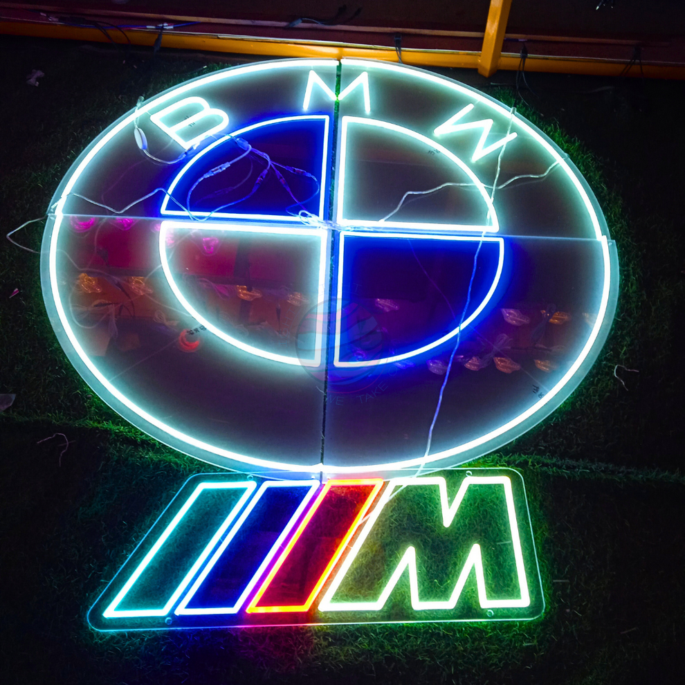 Light X Night - "BMW" Neon Sign