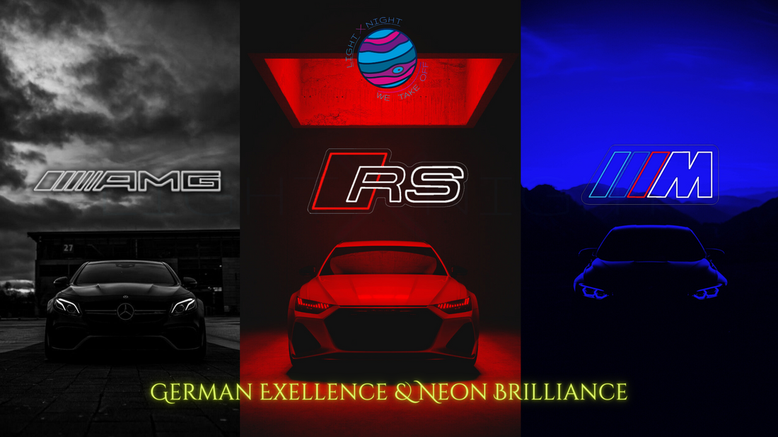 German Cars Neon Signs – Light X Night
