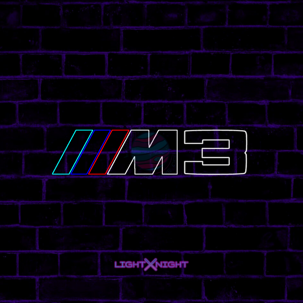 Light X Night - BMW M3 Neon Sign