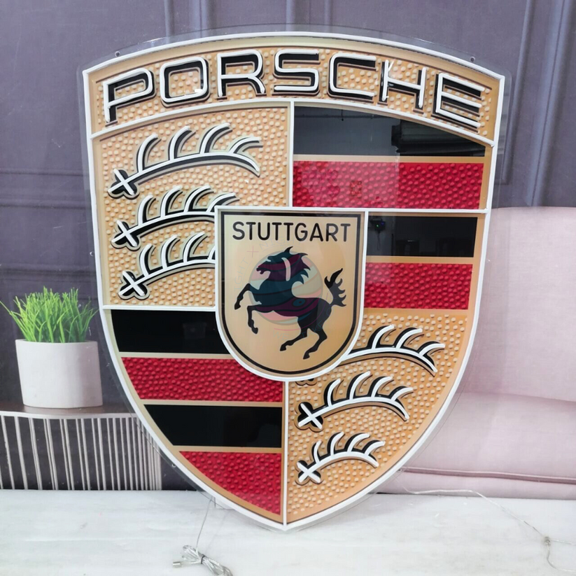 Light X Night - Porsche Neon Sign