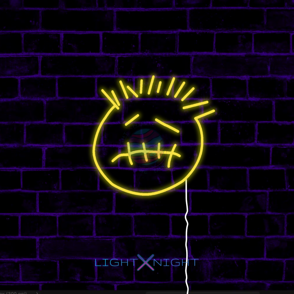 Travis Scott "Cactus Jack Face" Neon Sign – Light X Night