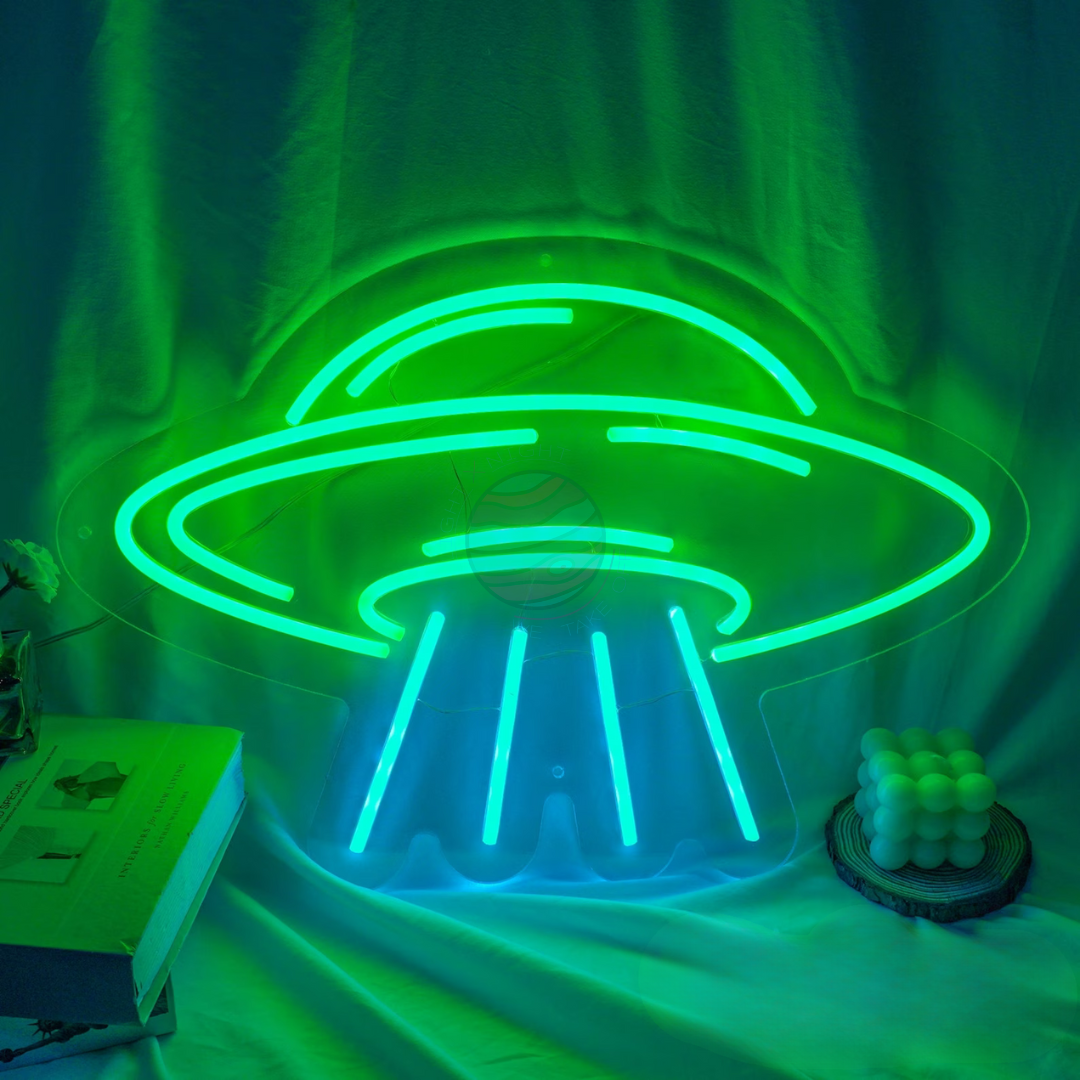 Light X Night - Alien Spaceship UFO Neon Sign