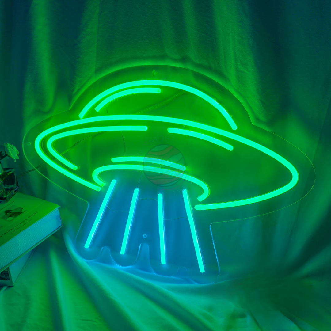 Light X Night - Alien Spaceship UFO Neon Sign