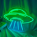 Light X Night - Alien Spaceship UFO Neon Sign